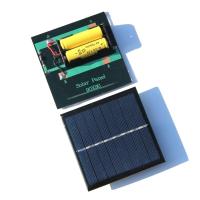 China MWT Type 1W 4V Foldable Solar Panel Cell 1.2V Rechargeable Battery for sale