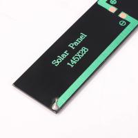 China 0.5W 2.5V 145*28mm Outdoor Portable Solar Panel Charger For Power Bank for sale