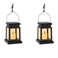 China Balcony Solar LED Garden Lights Outdoor Decorative Candle Lighting for sale
