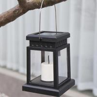 China Balcony Solar LED Garden Lights Outdoor Decorative Candle Lighting for sale