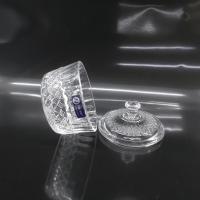 China 165ML Capacity Lead Free Crystal Glass Candy Bowl with Round Shape for Restaurants and Cafes for sale