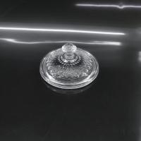 China 165ML Capacity Lead Free Crystal Glass Candy Bowl with Round Shape for Restaurants and Cafes for sale