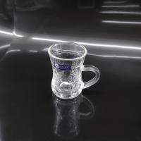 China 83ml Glass Tea Cups 54mm Lightweight Clear Tea Cups For Tea Serving / Presentation for sale