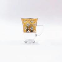 China Set of 6Pcs 88ml Volume Glass Tea Cups Premium Turkish Tea Set  Perfect for Serving Small Portions of Beverages in Food Service Industry and Hospitality Venues for sale
