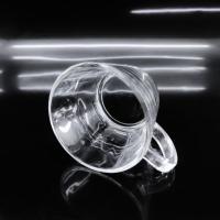 China 6Pcs Glass Clear Glass Tea Cup Hand Wash Recommended For Longevity Durable Elegant Design Perfect For Office Home for sale
