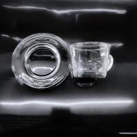 China 161ml Lead Free Crystal Glass Cup Set with Double Wall Insulation for Hot and Cold Beverages for sale