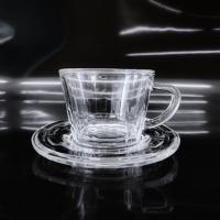 China 161ml Lead Free Crystal Glass Cup Set with Double Wall Insulation for Hot and Cold Beverages for sale
