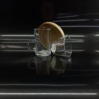 China Lead Free Crystal Glass Collection Hand Painted 18pcs Glass Cup Tea Set for sale
