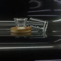 China Lead Free Crystal Glass Collection Hand Painted 18pcs Glass Cup Tea Set for sale