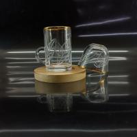 China Cafes / Offices Decorative Glass Cups  Transparent 18PCS Glass Tea Cups Set for sale