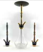 China Transparent Hookah glass bottle USA European style For Shisha Enthusiast Nargile for sale