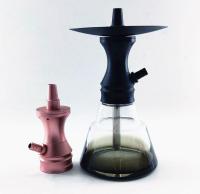 China Small Size Clear Hookah Shisha Glass Bottle Accessories For Smoking for sale
