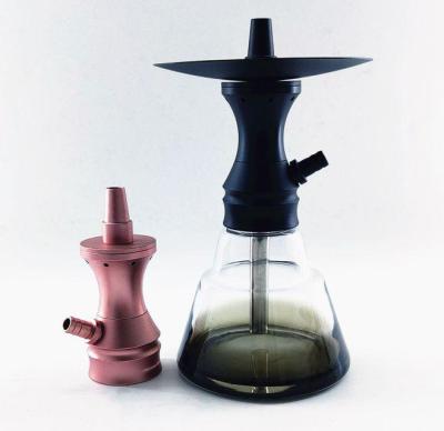 China Small Size Clear Hookah Shisha Glass Bottle Accessories For Smoking for sale