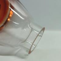 China Handmade Clear Hookah Colorful Glass Nargile Customizable Stylish For Smoking for sale