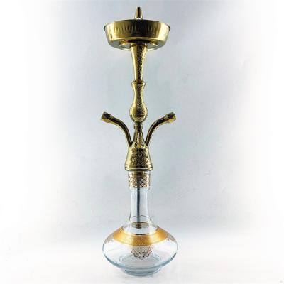 China Middle East Arabic Hookah Product Smoking Shisha Glass Bottle Elegant Design for sale