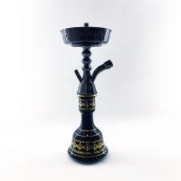China Modern Luxury Hookah Craftsmanship Glass Arabic Smoking Shisha Glass Bottle for sale