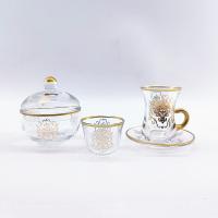 China 0.25L Glass Candy Bowls Round Clear Glass Candy Crystal Bowl for sale