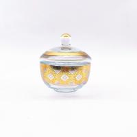 China Small Antique Glass Candy Bowls Handcrafted 0.25L Capacity Good For Candy Storage for sale