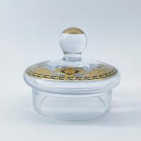 China Clear Sugar Glass Bowls 300ml Capacity Modern Kitchen Sugar Bowl Glass for sale