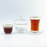 China 250ml Home Glass Sugar Bowls Small With Hand Cutting Pattern for sale