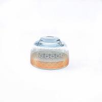 China Crystal Glass Handmade Sugar Bowl 230g Weight Modern Sugar Bowls for sale