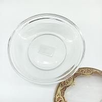 China Clear Glass Sugar Bowls Classic Pointed Top Sugar Pot 350g for sale