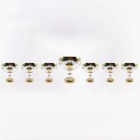 China Transparent Elegant Glass Fruit Bowl Smooth Surface Handmade Glass Bowl for sale