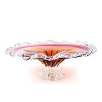 China Lightweight Modern Glass Fruit Bowls Smooth Surface For Display for sale