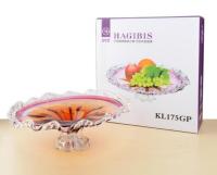 China Lightweight Modern Glass Fruit Bowls Smooth Surface For Display for sale