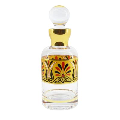 China Daily Portable Arabic Handmade Perfume Bottle Round Shape with Gift Box for sale