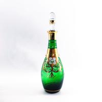 China Handpainted Food Grade Water Jug Glass Set Customized Color for sale