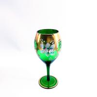 China Handpainted Food Grade Water Jug Glass Set Customized Color for sale