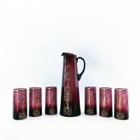 China Easy Cleaning Glass Jug Set 2.2L Capacity Food Grade  Eco Friendly for sale