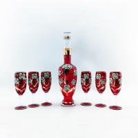 China Heat Resistant Glass Jug Set Round For Home, / Office / Restaurant for sale