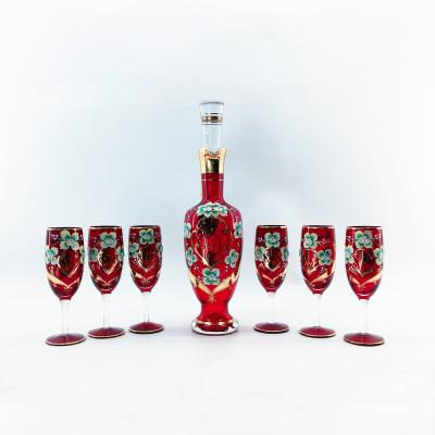 China Heat Resistant Glass Jug Set Round For Home, / Office / Restaurant for sale
