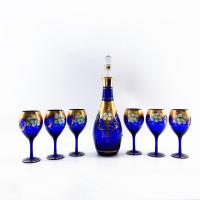 China Glass Jug Set durable heat resistant glass pitchers ideal for beverage serving and commercial hospitality for sale