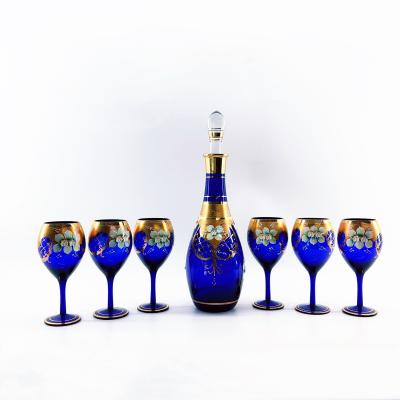 China Glass Jug Set durable heat resistant glass pitchers ideal for beverage serving and commercial hospitality for sale