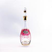 China Stylish Glass Jug Set Hand Painted Lightweight 2.2L Glass And Pitcher Set for sale