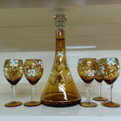 China Glass Jug Set Heat Resistant Glass Pitchers Perfect for Serving Tea and Refreshments in Restaurants for sale
