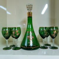 China Glass Jug Set Heat Resistant Glass Pitchers Perfect for Serving Tea and Refreshments in Restaurants for sale
