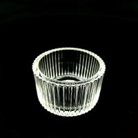 China Decorative Modern Glass Candle Holders Detachable Glass Candlestick Holder for sale