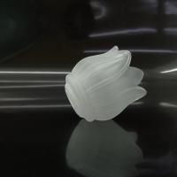 China 6 Piece Home Glass Lotus Candle Holder , Cylinder Glass Votive Candle Holders for sale