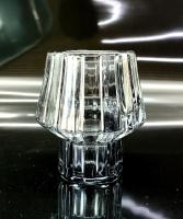 China Wedding Glass Candle Holders 6 Piece Cylinder Valentine's Day Candle Holders for sale