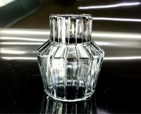 China Wedding Glass Candle Holders 6 Piece Cylinder Valentine's Day Candle Holders for sale