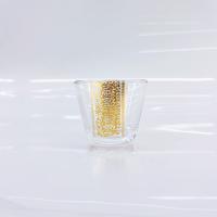 China Set of 6 crystal clear glass coffee cups perfect for traditional Arabic coffee service and modern coffee styles with 60 ML capacity for sale