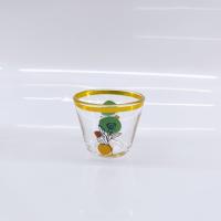 China Transparent Glass Coffee Cups 60ml Capacity For Espresso Latte Cappuccino for sale