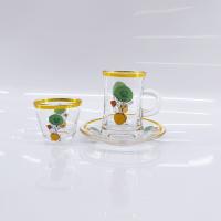 China Elegant Glass Cup Sets designed with simplicity and classic style suitable for dining establishments and corporate settings for sale