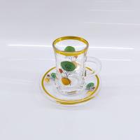 China Complete elegant glass cup sets perfect for serving tea coffee and other beverages in any environment for sale