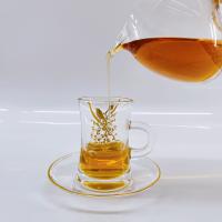 China Home / Office Classic Glass Cup Set 90ML 3.04oz Lead Free Crystal for sale