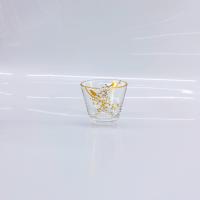 China Lead Free Crystal Glass Coffee Cups 60ml Easy Stacking Glass Cups for sale